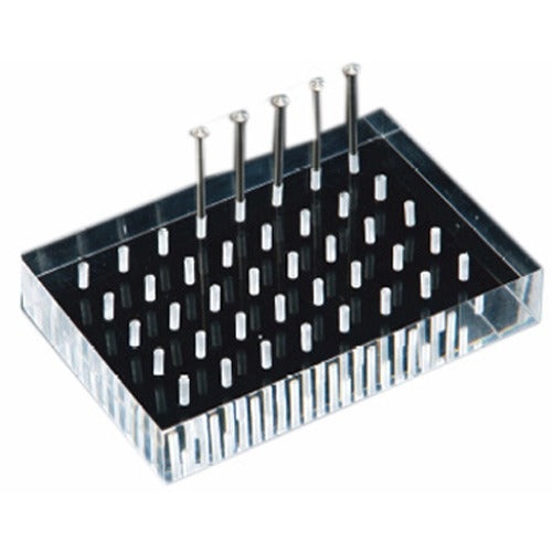 Buy Acrylic Bur Stand Online | Organizer for 40 Burs