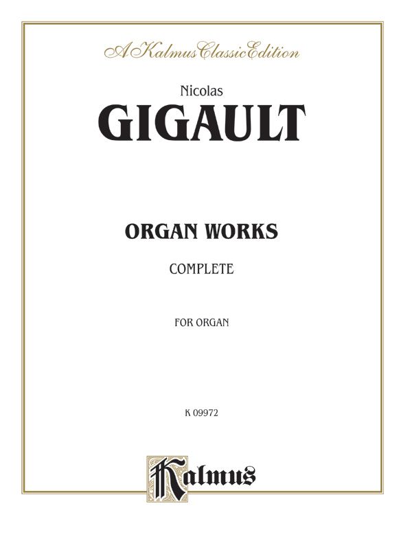 Complete Organ Works Book