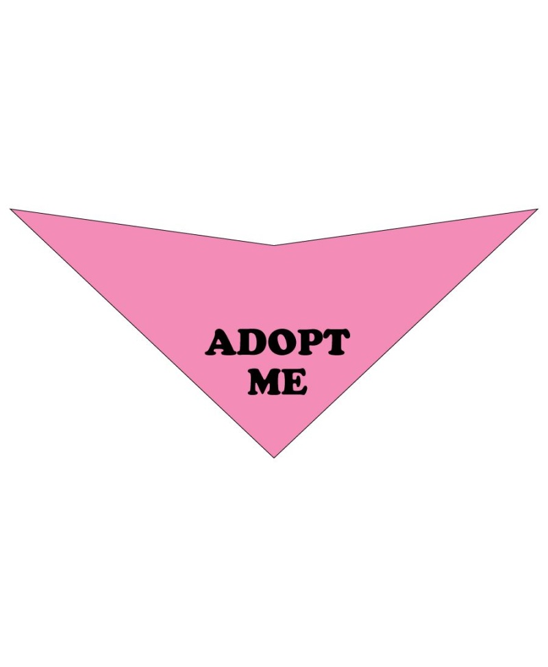 Buy Adopt Me Doggie Bandana in Pink Online - Perfect for Dog Adoption ...