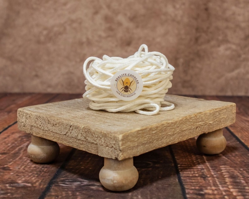 #2/0 Square Braided Cotton Wick For Beeswax