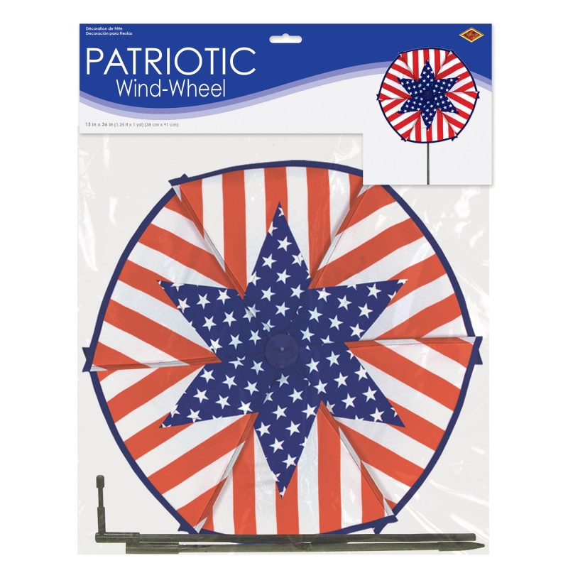 Patriotic Wind-Wheels