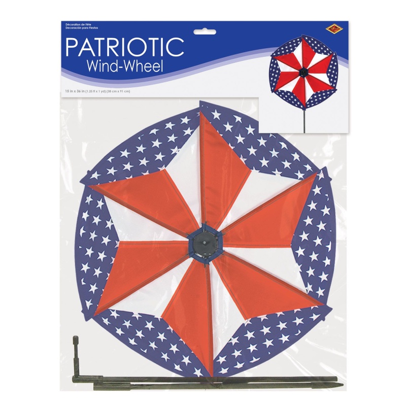 Patriotic Wind-Wheels