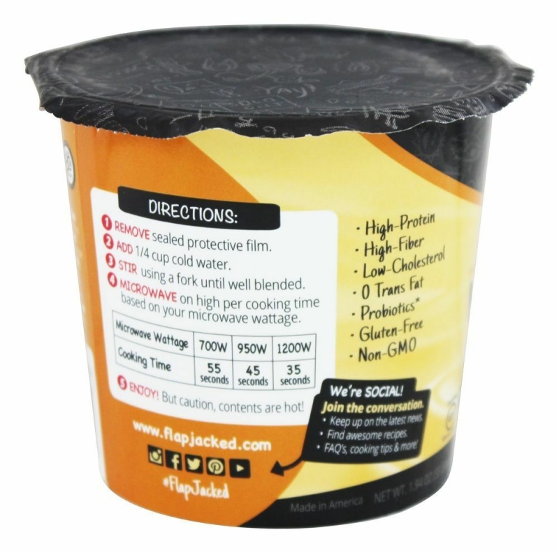 Flapjacked Mighty Muffins Peanut Butter (12X1.94 Oz)