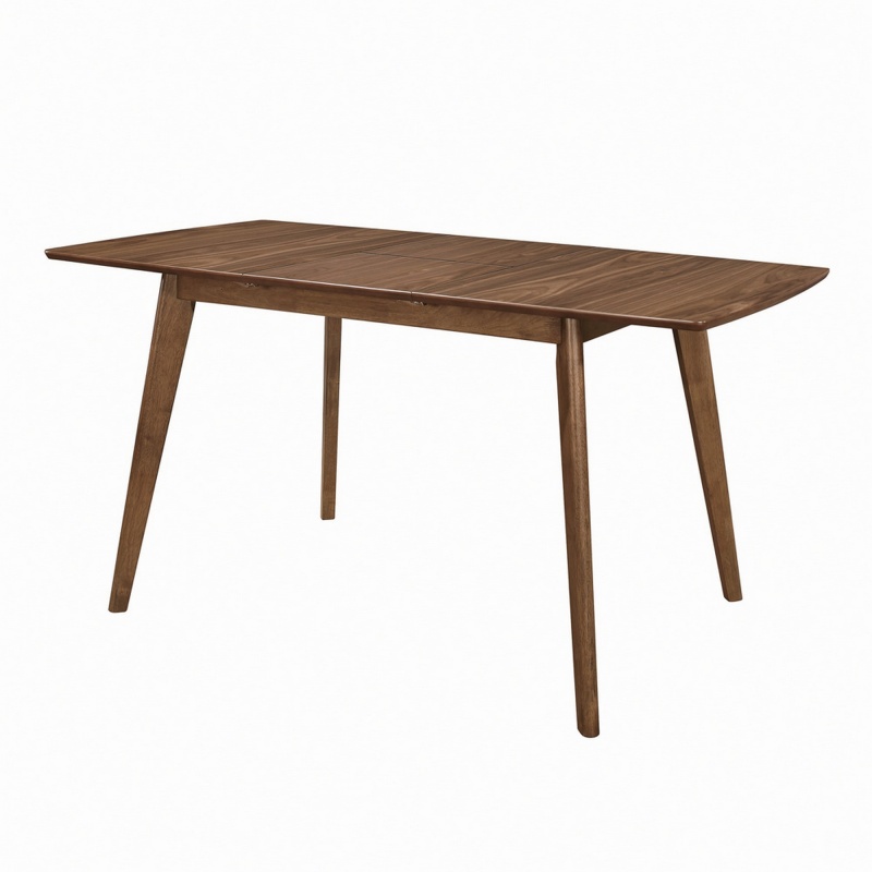 30 Inch Mid Century Modern Wooden Dining Table, Brown by Benjara - Buy ...