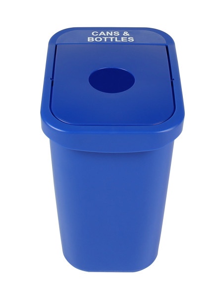 Busch Systems BILLI BOX Single 7 Gallon Cans and Bottles Recycling Bin ...