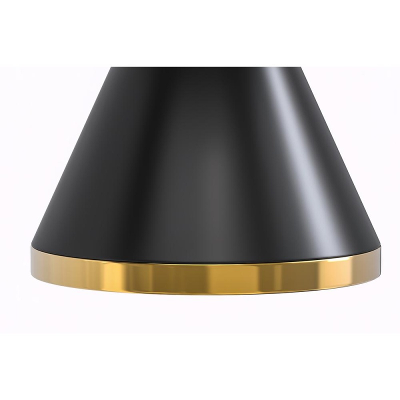 Round Dining Table Black\Gold Base With 60 Round Solid White Sintered ...