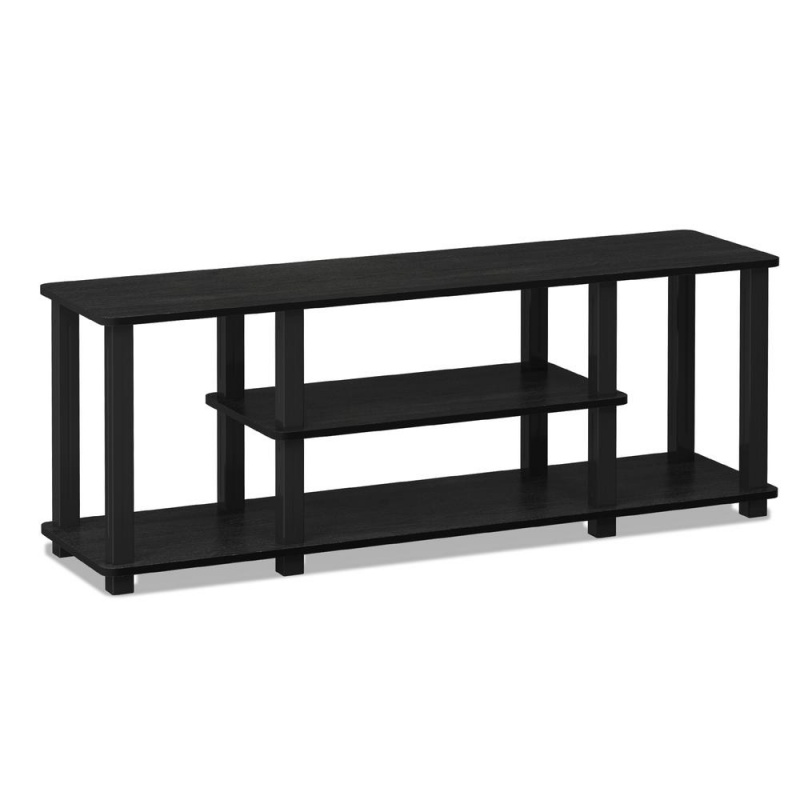 Furinno Turn-S-Tube 3-Tier Entertainment TV Stand with Square Tube in ...