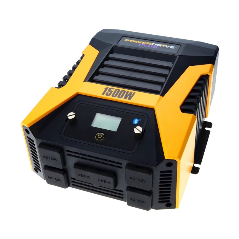 Powerdrive Plus 1500W Power Inverter with Bluetooth and Remote Control ...