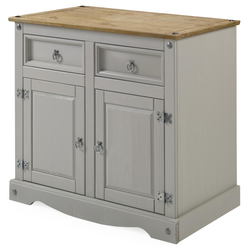 Buy Model Cog915 Cottage Series Wood Buffet Sideboard In Corona Gray ...