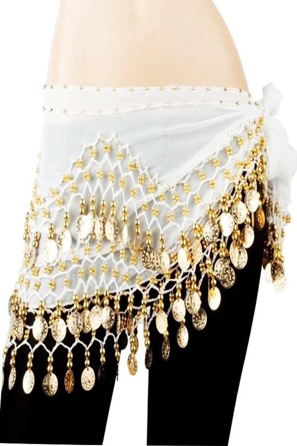 Belly Dancer Gold Coin Hip Scarves