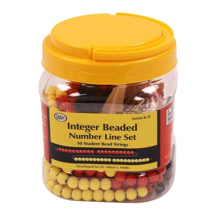 Integer Beaded Number Line Set