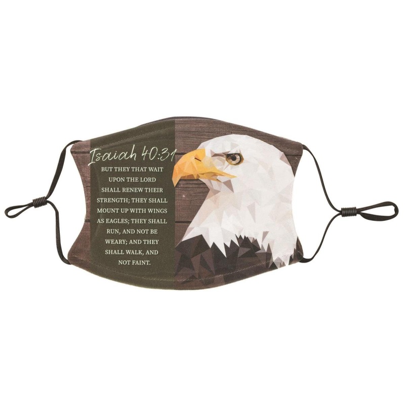 Buy Inspirational Face Mask Online - Eagle Isaiah 40:31