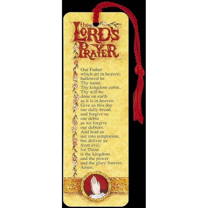 Buy Bkm Tassel Lord's Prayer Paper Online - Unique Devotional Gift