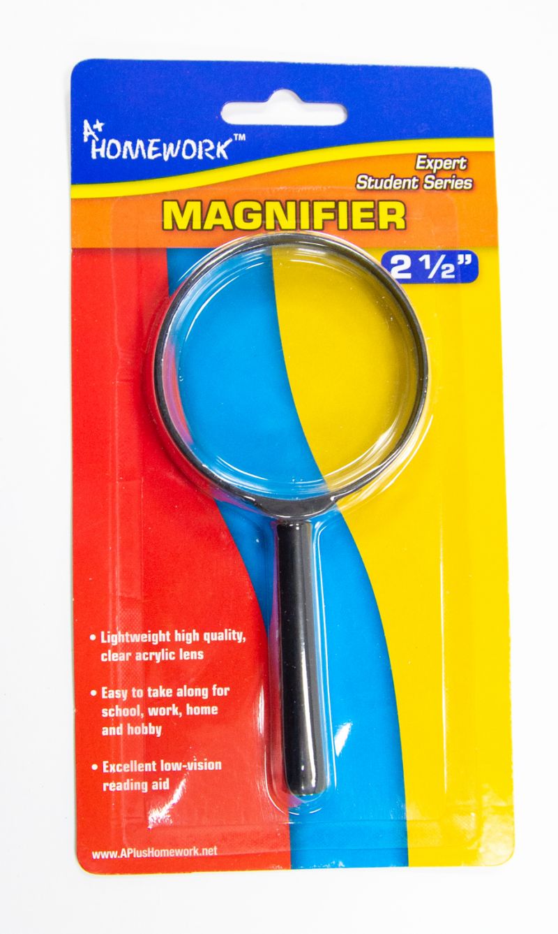 Magnifying Glass - 2.5" - 2X Magnification