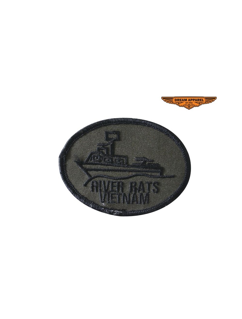 Buy River Rats Patch Online - Vietnam Veteran Embroidered Patch