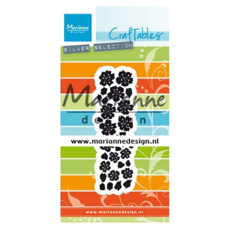Marianne Design Craftables Sakura Punch Die - Elegant Blossom Flowers ...