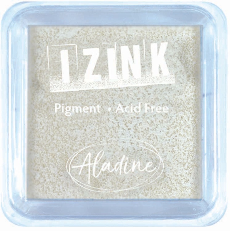 Aladine Izink Pigment Inkpad for Embossing and Stamping
