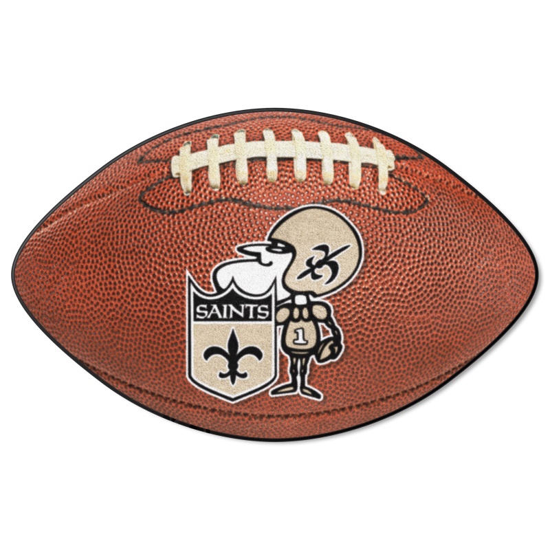Buy New Orleans Saints Football Mat - Retro Collection Online