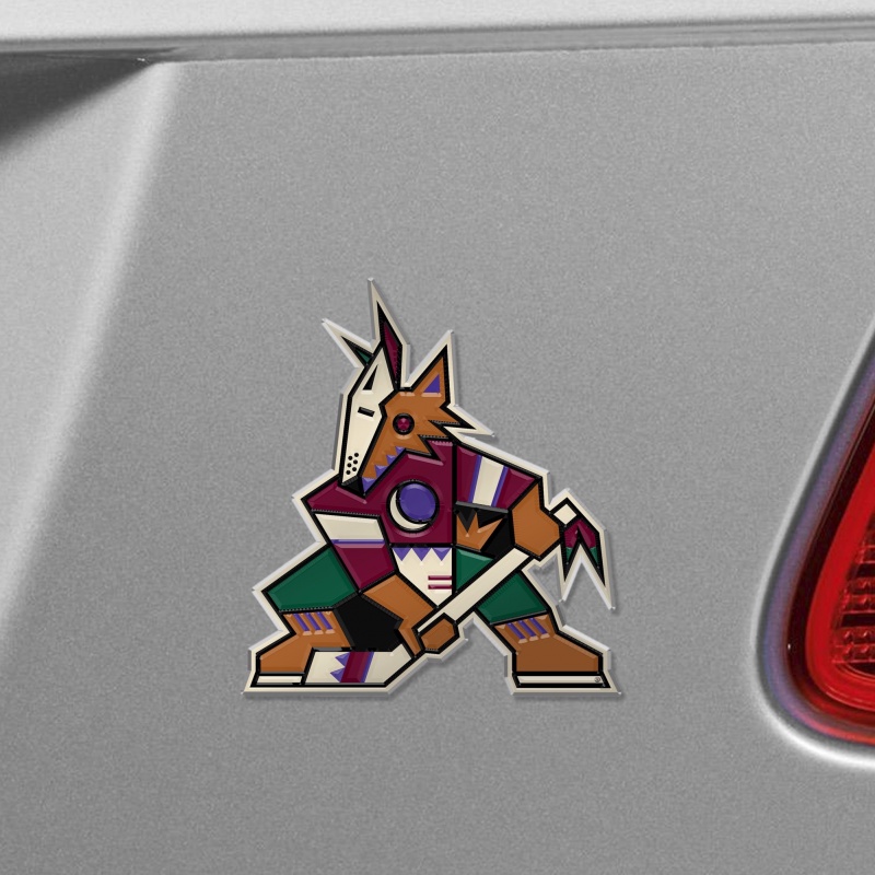 Arizona Coyotes Embossed Color Emblem