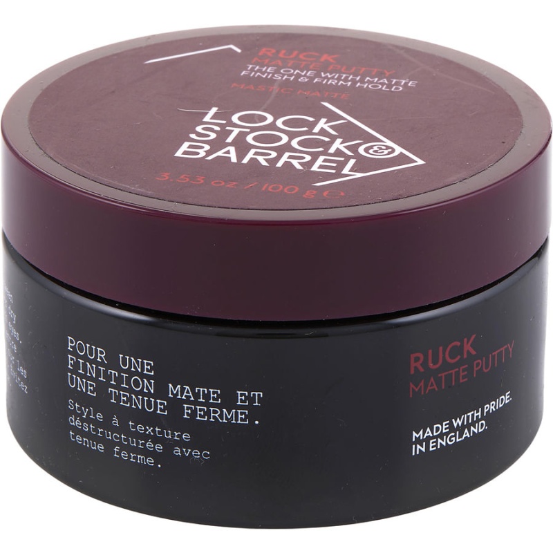 Lock Stock & Barrel Ruck Matte Putty 3.53 Oz - Premium Styling for Men