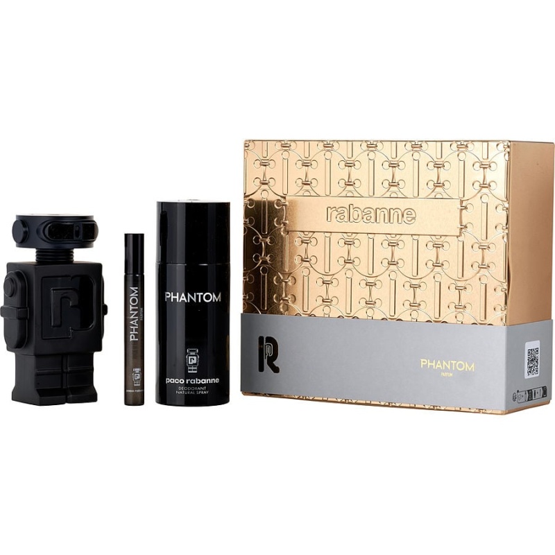 Paco Rabanne Phantom Parfum Spray 3.4 Oz & Deodorant Spray 5 Oz ...