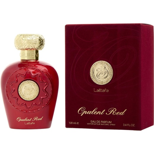 Lattafa Opulent Red by Lattafa Eau De Parfum Spray for Unisex 3.4 Oz