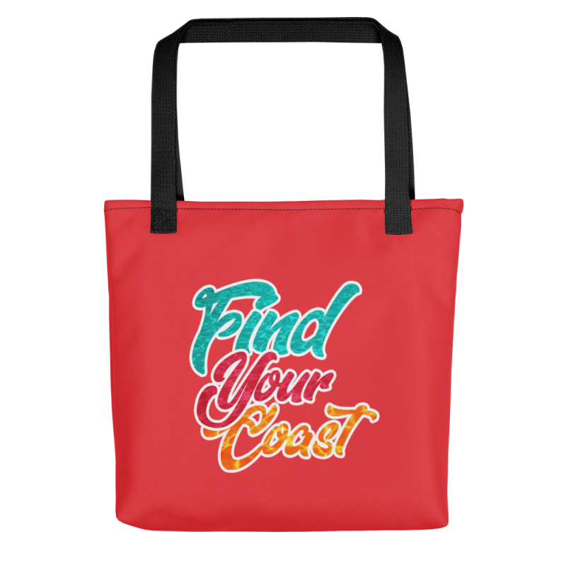 Buy Find Your Coast Tote Bag With Bull Denim Handles Online
