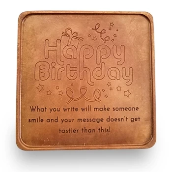 Buy Customized Chocolate Card Online - Personalized Chocolate Gifts