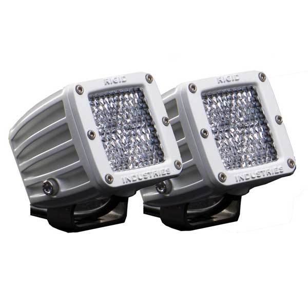 Buy Rigid M-Series Dually D2 LED Pair - 60 Degree Lens - Diffused Online
