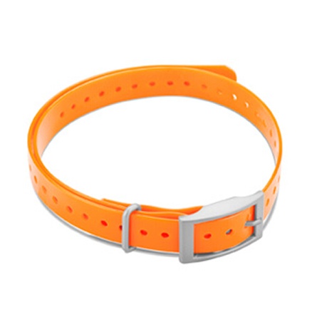 Garmin 3/4 In Collar Strap Orange For Delta, Mini T5, Tt15