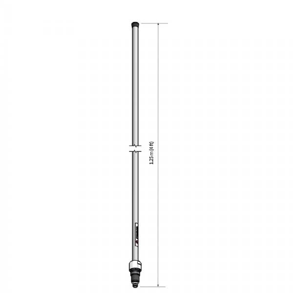 Buy Comrod Av2458p4 4 Ft Wifi Dual Band Antenna 2.4 And 5Ghz Online