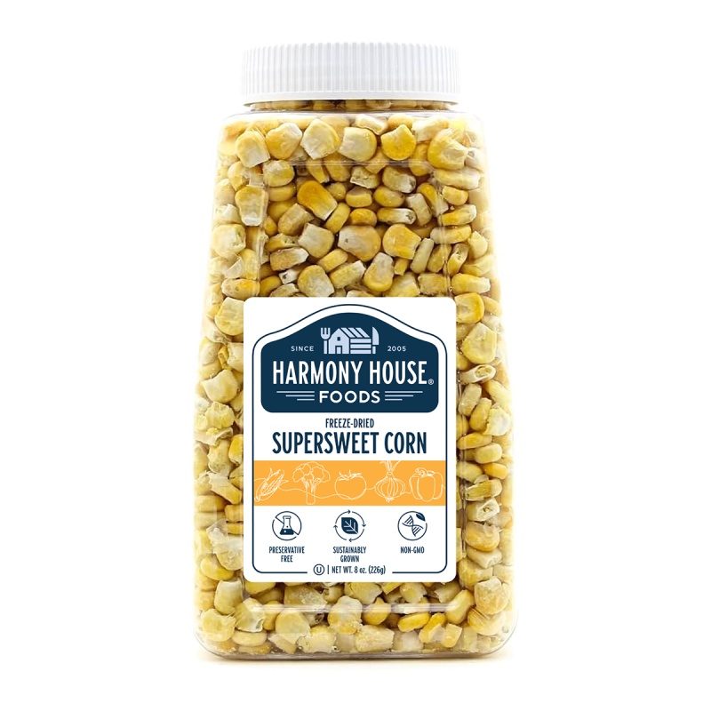 Freeze-Dried Supersweet Corn