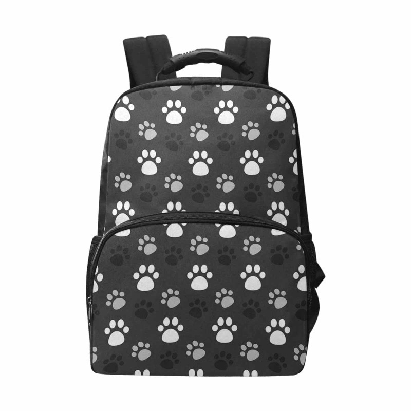 Backpack, Dark Grey, Paws - Buy Online at Uniquely You | Iaa