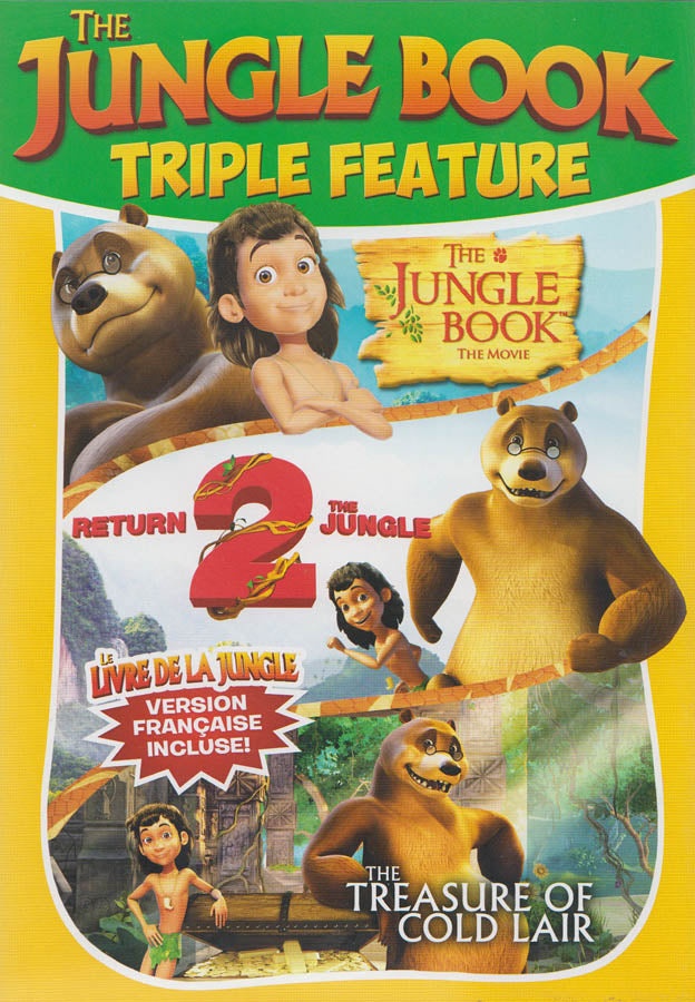 The Jungle Book Triple Feature (The Jungle Book / Return 2 The Jungle ...