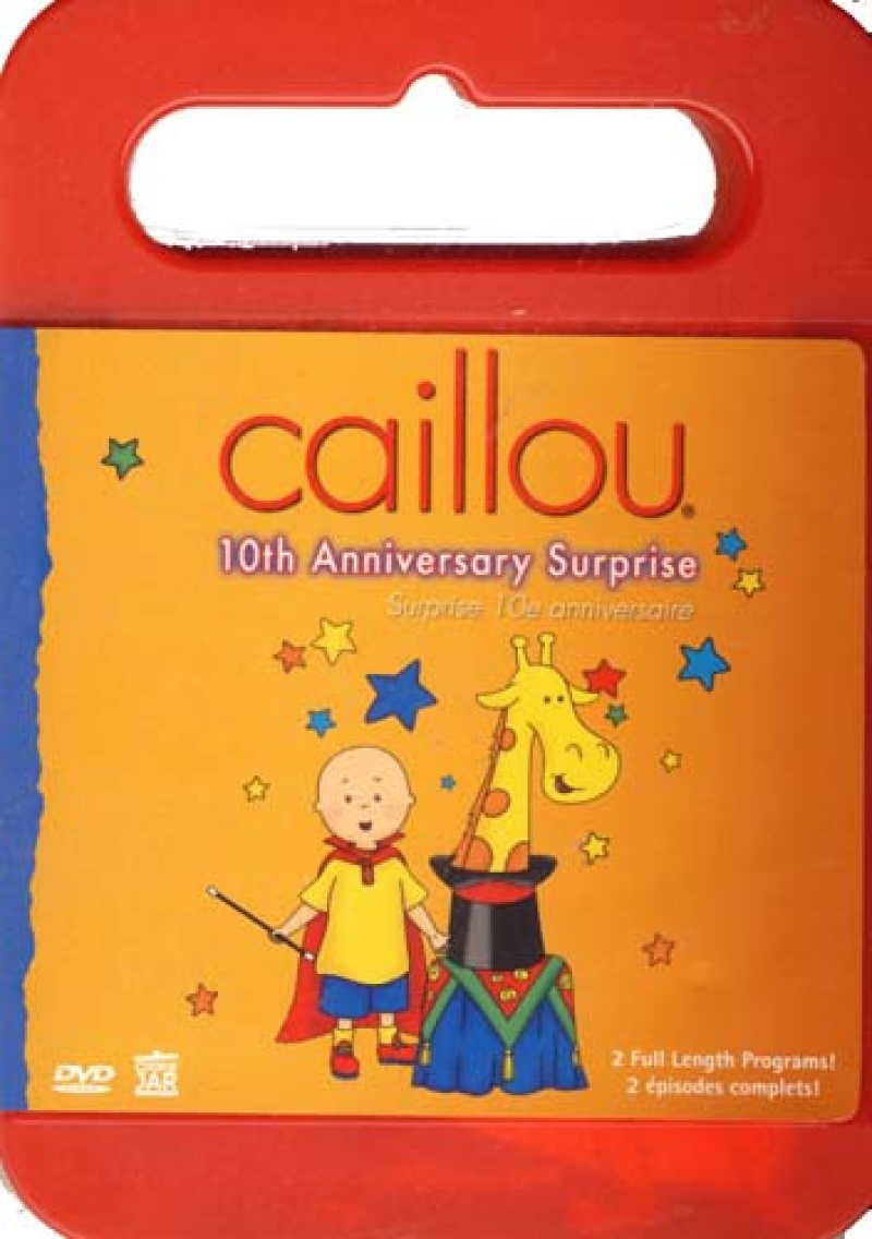 Caillou - 10Th Anniversary Surprise (With Cd Caillou Sing Along ...