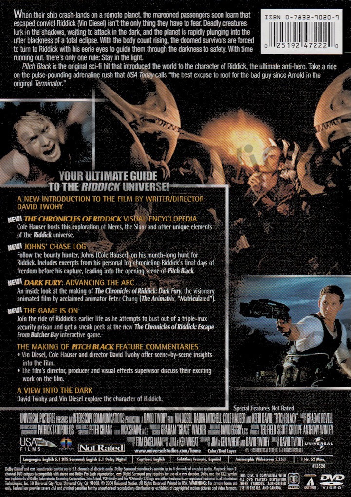 Pitch Black (Widescreen Unrated Director's Cut)