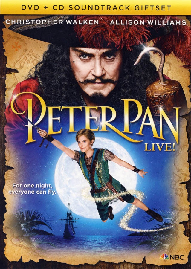 Peter Pan Live! (2-Disc Dvd + Cd Soundtrack Gift Set)