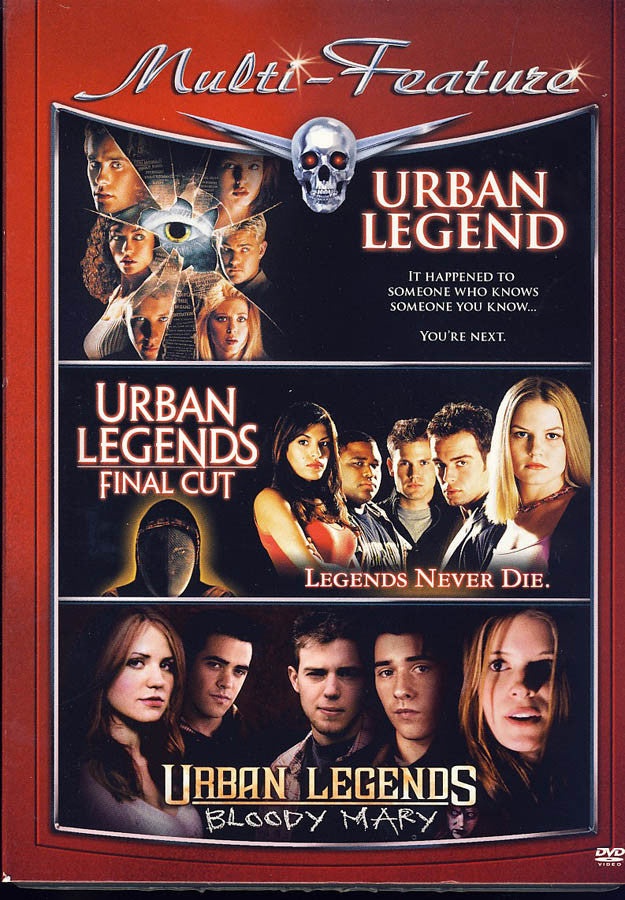 Buy Urban Legends - Final Cut DVD Online - Horror Movie Collection