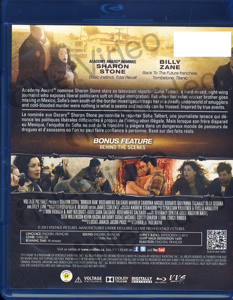 Border Run (Bilingual)(Blu-Ray)