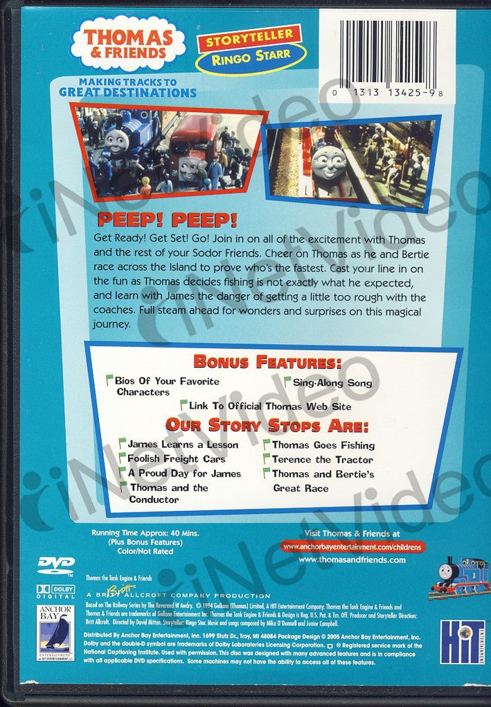 Thomas & Friends: James Learns A Lesson & Other Thomas Adventures