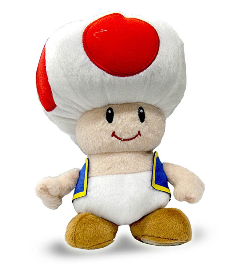 Buy Super Mario Toad Plush Toy Online - Soft Cuddly Friend for Mario Fans