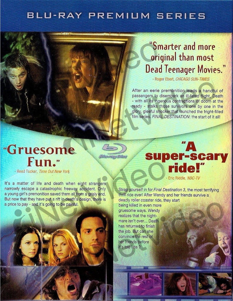 Final Destination (1/2/3) (Bilingual) (Blu-Ray) (Boxset)