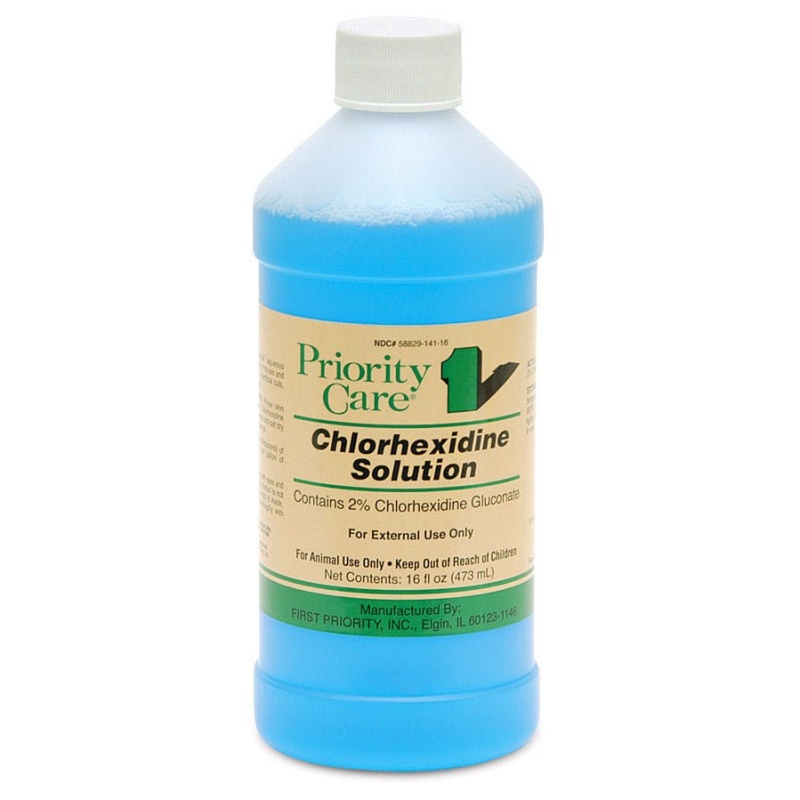 Buy Chlorhexidine Disinfectant Solution, Pint Online for Pet Wound Care ...