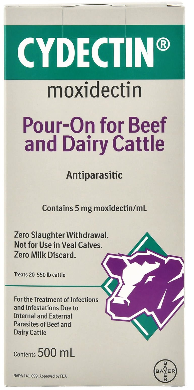 Cydectin Pour On Cattle Wormer - Effective Parasite Control for Beef ...