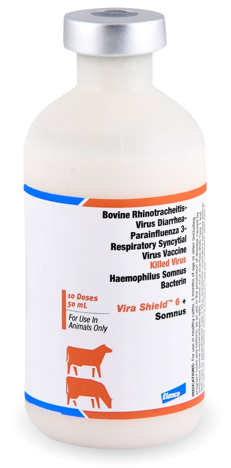 Buy Vira Shield 6 + Somnus Online - Protect Your Cattle with Elanco