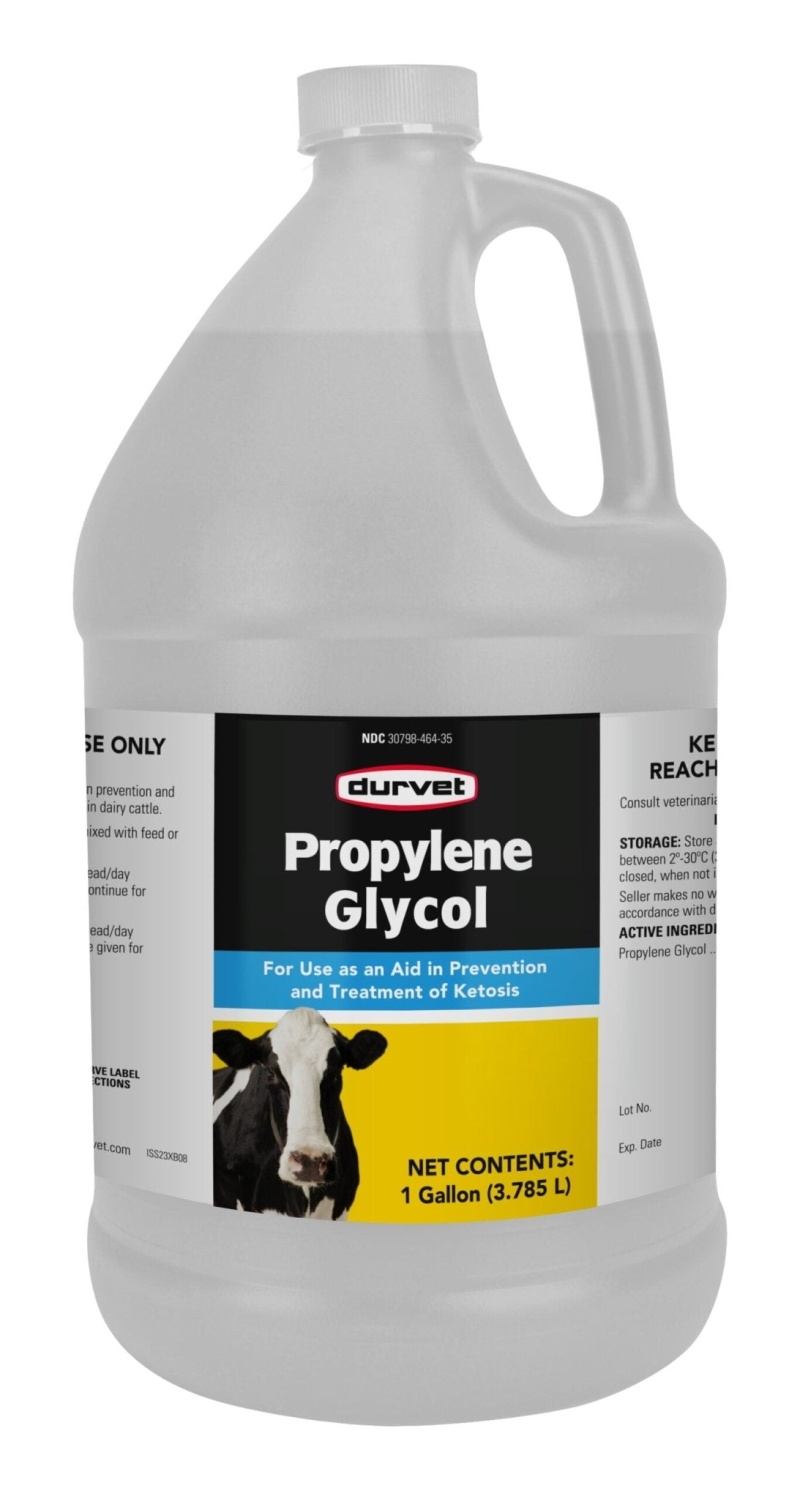 Propylene Glycol, Gallon - Essential Aid for Dairy Cattle Health