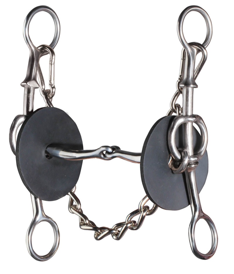 Buy Professional's Choice Smooth Snaffle Elevation Gag Bit Online
