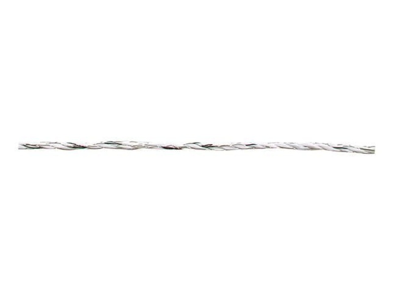 1/16" White Poly Wire Combo Roll – Lightweight Electric Fence Wire For ...