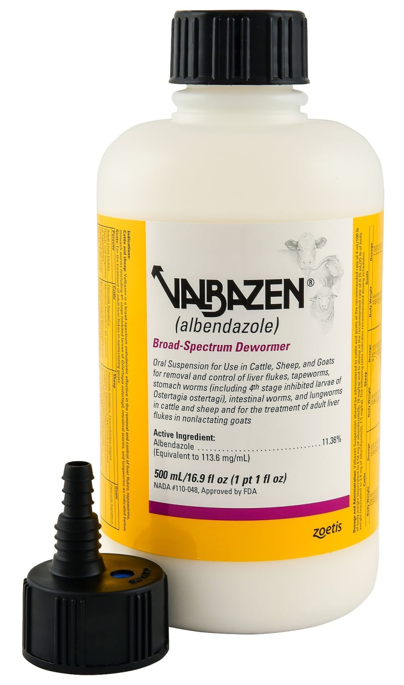Buy Valbazen Broad-Spectrum Oral Dewormer for Farm Animals Online - Zoetis