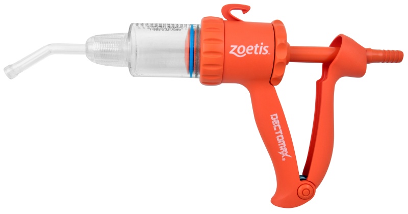Dectomax Pour-On Gun - Precision Dosing Tool for Cattle Worming